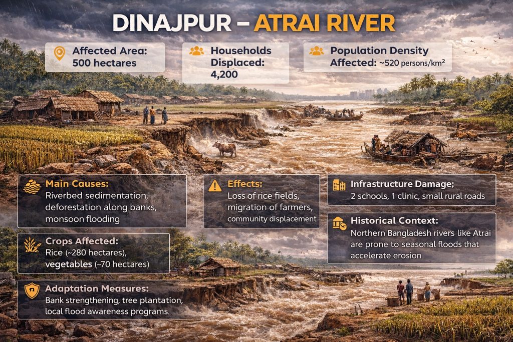 River Erosion in Bangladesh 2026: 7 Shocking Cause & Effects